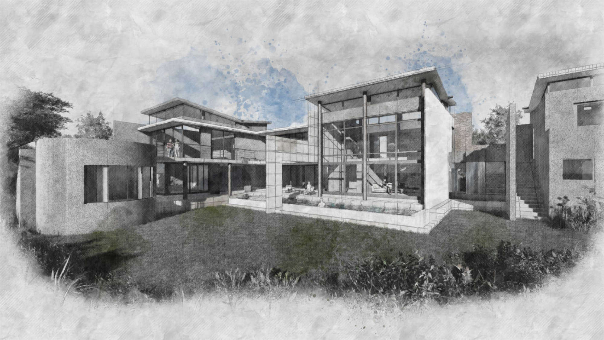 Sketch Images | Architecture | 3D Visualization | Interior & Kitchen ...