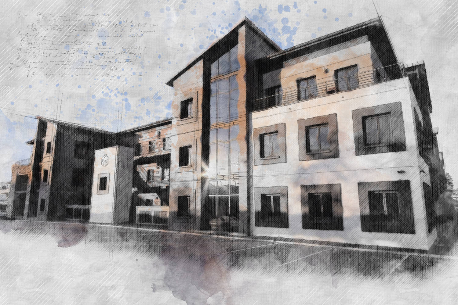 Sketch Images | Architecture | 3D Visualization | Interior & Kitchen ...